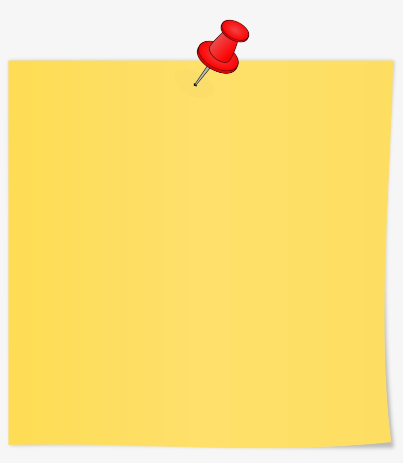 Download Post It Note Reminder Clipart - Post It Cartoon | Transparent ...