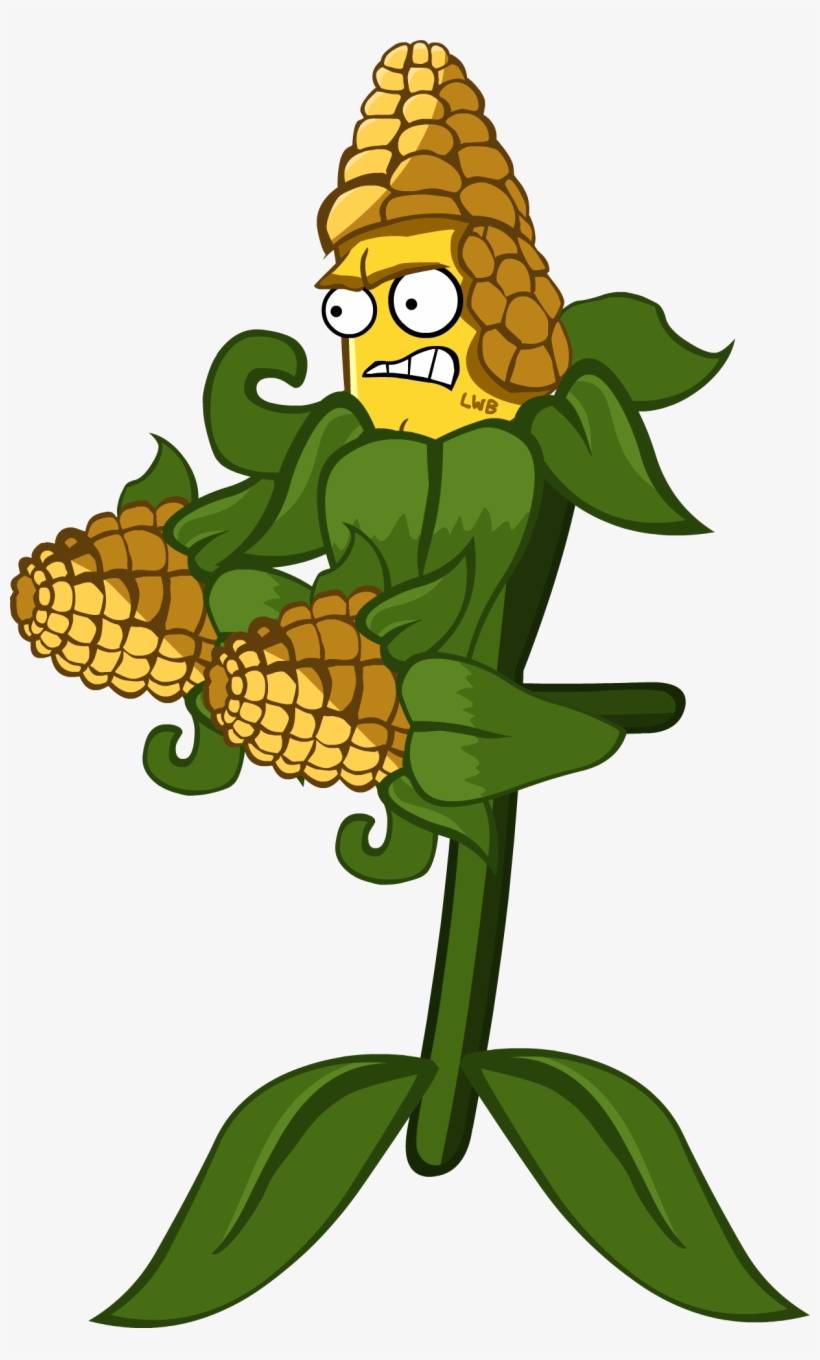 Transparent Download Kernel Clipart One Corn - Plants Vs Zombies Heroes ...