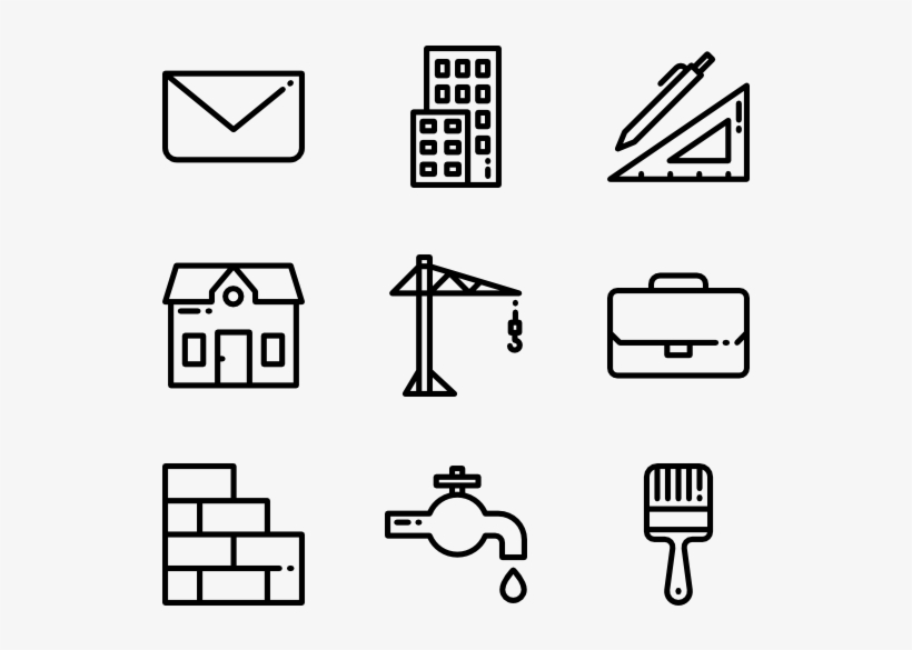 Architecture & Construction - Pixel Icon PNG Image | Transparent PNG ...