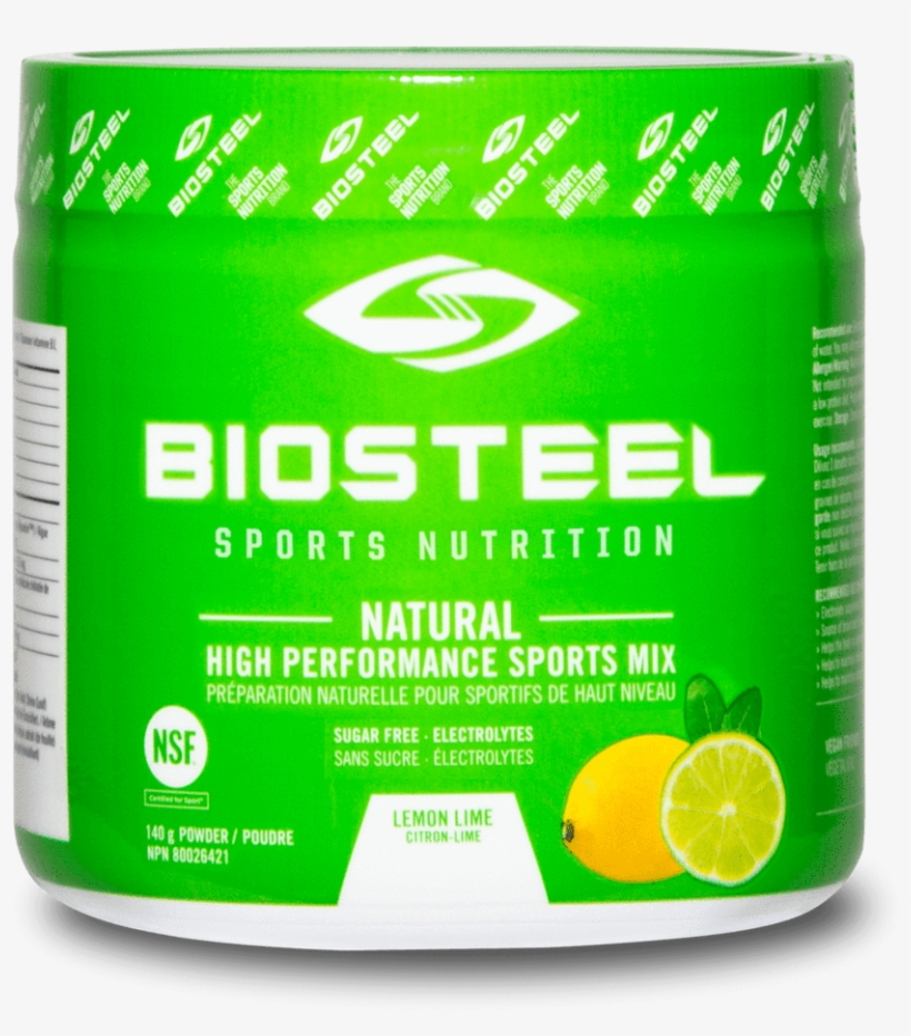 High Performance Sports Drink Mix / Lemon-lime - Biosteel PNG Image ...