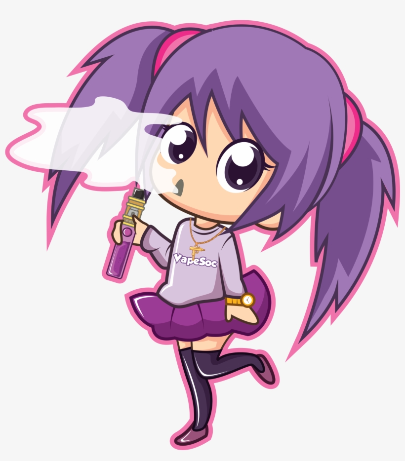 Anime Vaping PNG Image | Transparent PNG Free Download on SeekPNG