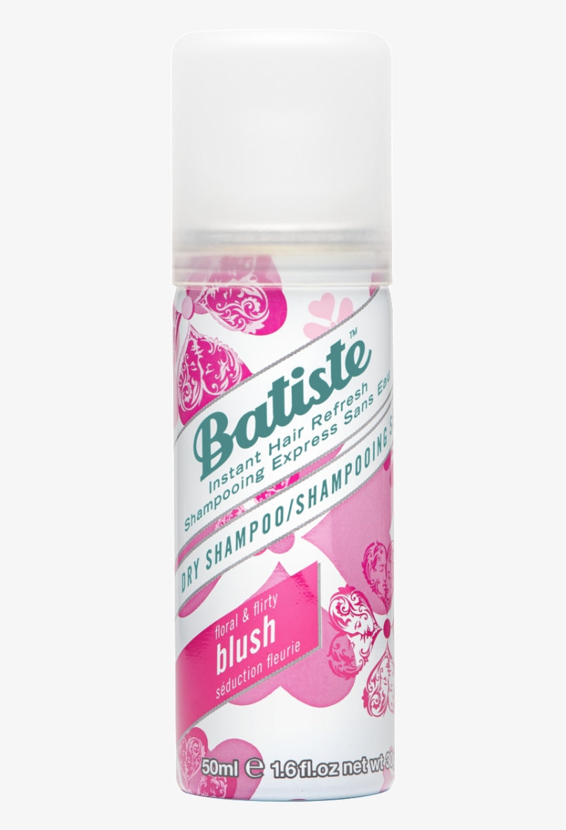 Batiste Dry Shampoo Blush 50ml - Batiste Dry Shampoo Blush 50ml With Floral Scent PNG Image ...