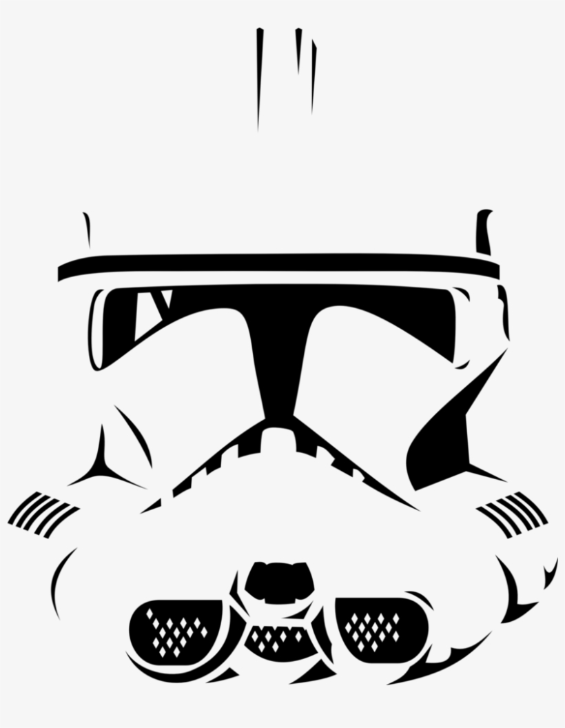 Stormtrooper Helmet Vector