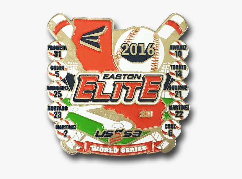 Usssa Baseball Pin, Custom Designed With Team Colors, - United States ...