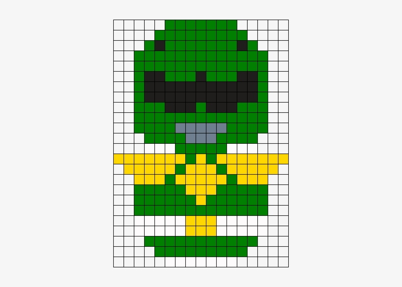 Download Green Ranger Perler Bead Pattern / Bead Sprite - Bead ...