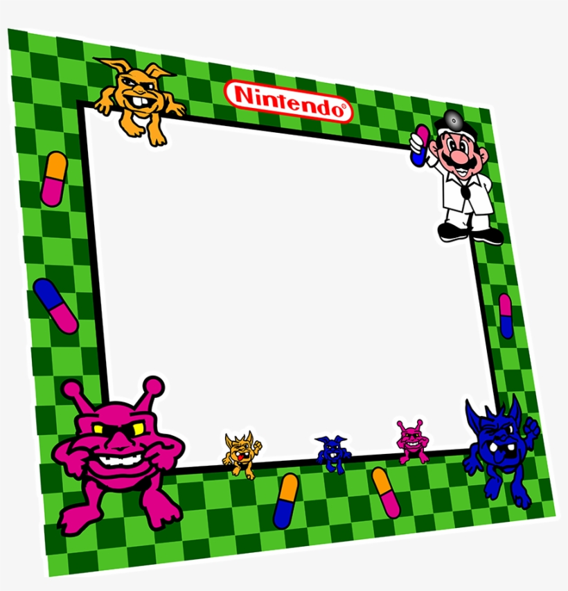 Mario Bezel - Dr Mario PNG Image | Transparent PNG Free Download on SeekPNG