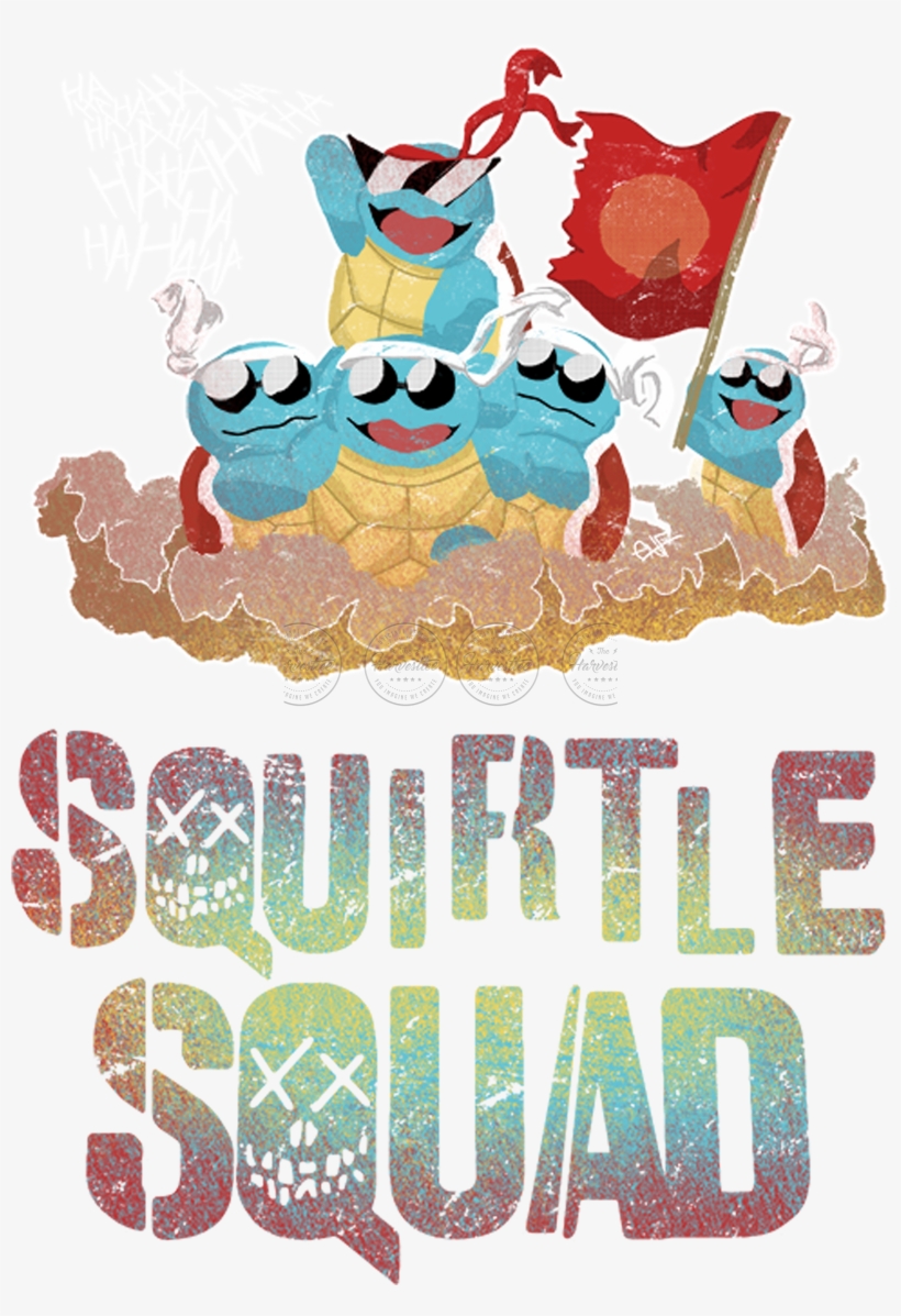 Squirtle Squad - Illustration PNG Image | Transparent PNG Free Download ...