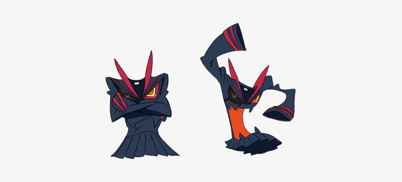A “kamui” That Ryuko Ends Up Wearing - Kill La Kill Fresh Blood PNG ...