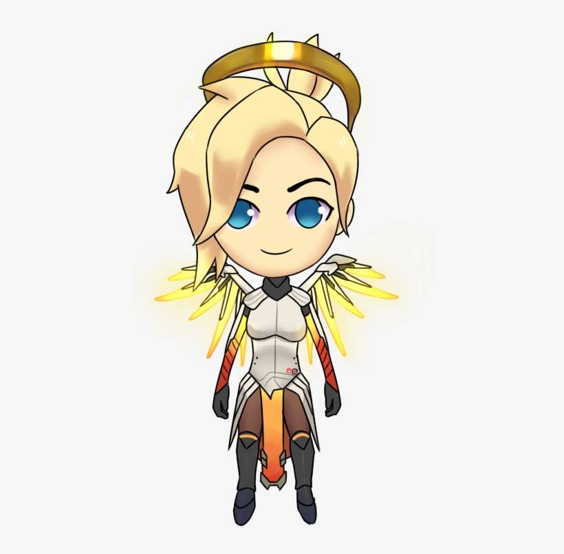 Chibi Mercy - Http - //i - Imgur - Com/4may9zr - Overwatch Mercy ...