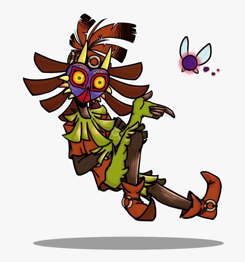 Skull Kid Doodle By Thepunkcat - Child PNG Image | Transparent PNG Free ...