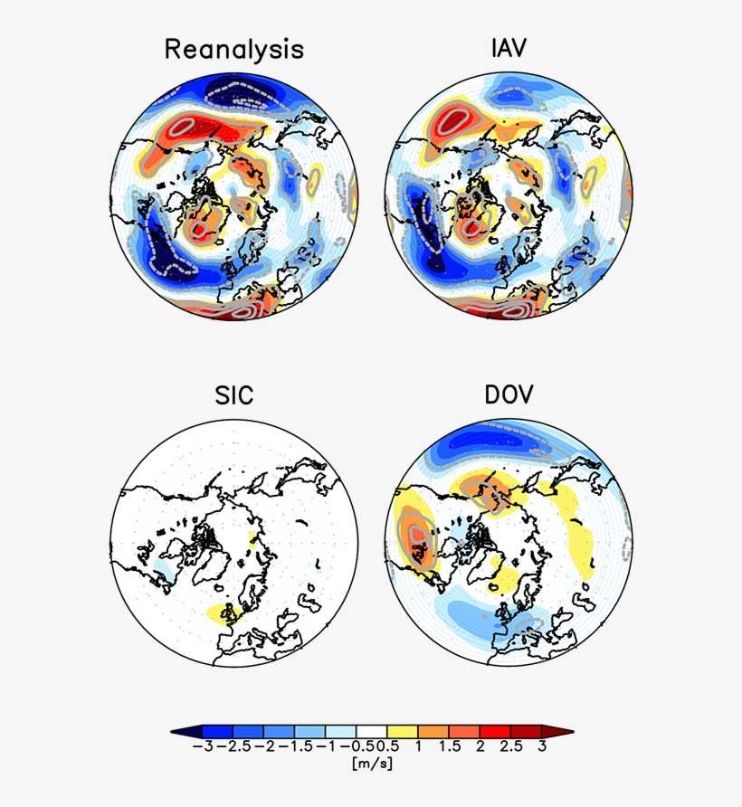 This Study Finds That The Weakening Of The Jet Stream - Blank Map Of ...