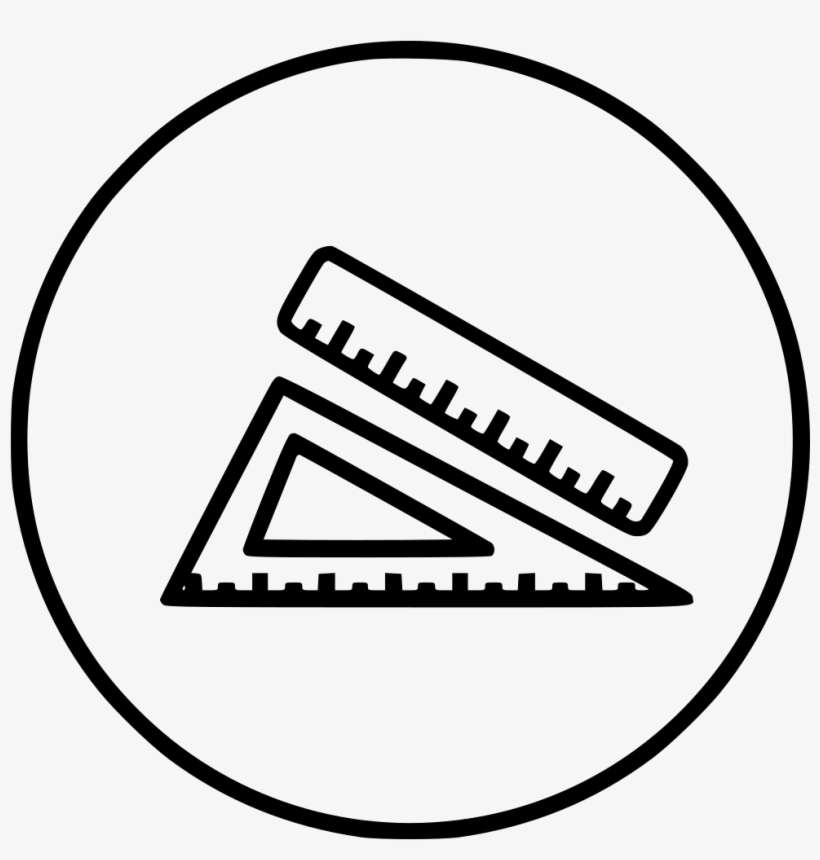 Design Rule Shape Triangle Geometry Maths Tool Ruler - Triangle PNG ...