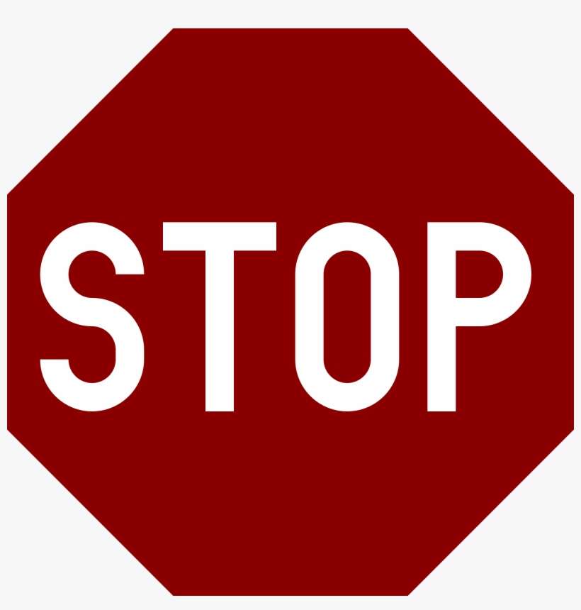 Download Stop Sign Graphic No Background | Transparent PNG Download ...