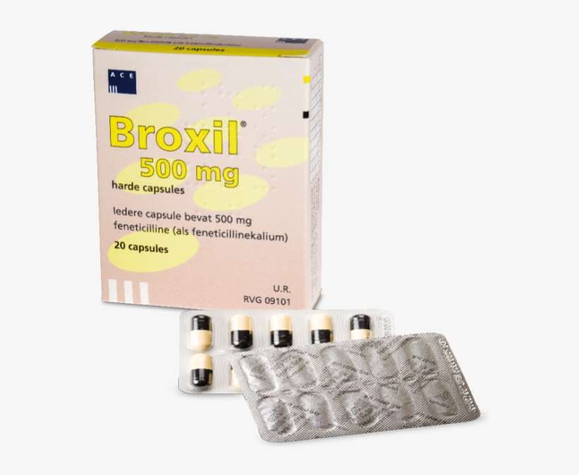 Broxil Is A Narrow-spectrum Antibiotic And Contains - Broxil 500 Mg PNG ...