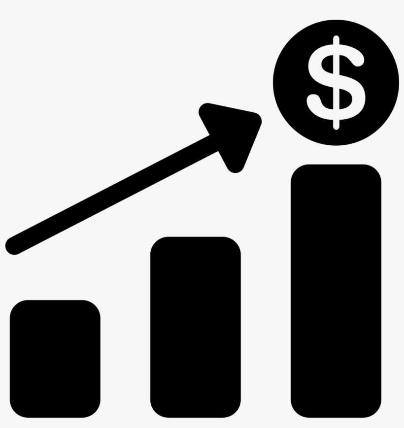 Financial Bar Chart - Icon Revenue PNG Image | Transparent PNG Free ...