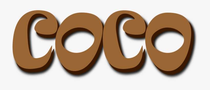 Download Cafe Coco - Coco Word | Transparent PNG Download | SeekPNG