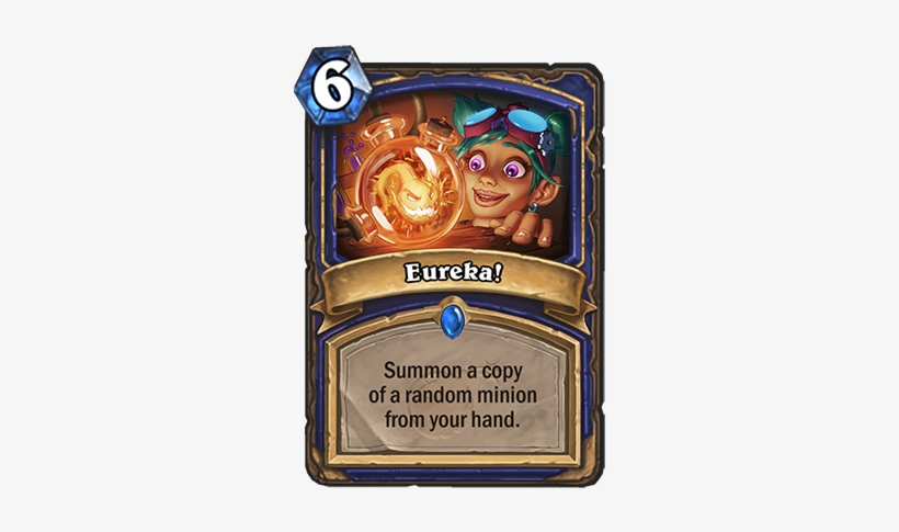 Eureka Card - Eureka Hearthstone PNG Image | Transparent PNG Free ...