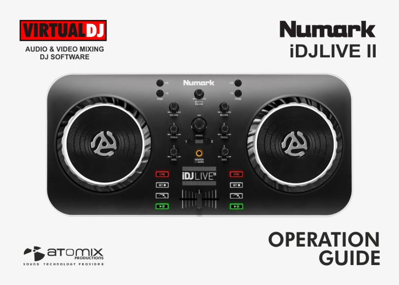 Download For Virtualdj - Numark Idj Live 2 Dj Software Controller | Transparent PNG Download ...