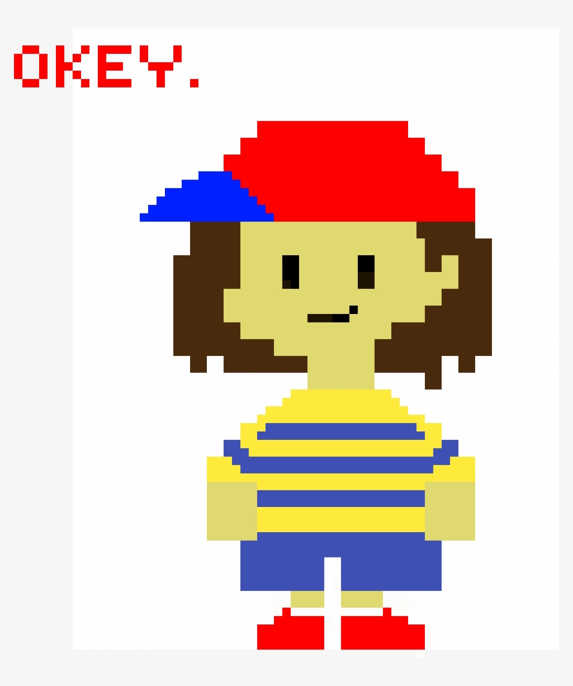 Download Ness Over Frisk Recolor - Undertale Frisk | Transparent PNG ...