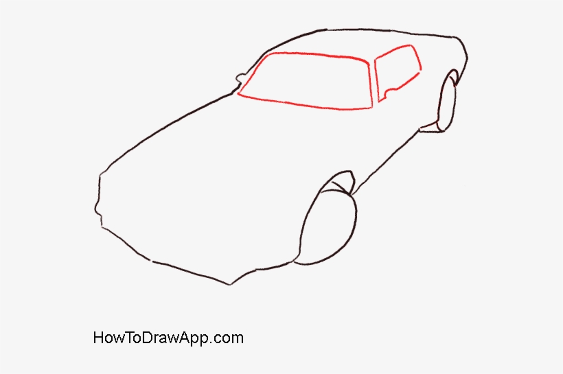 Draw A Pontiac Firebird Trans Am - Trans Am Drawings PNG Image ...