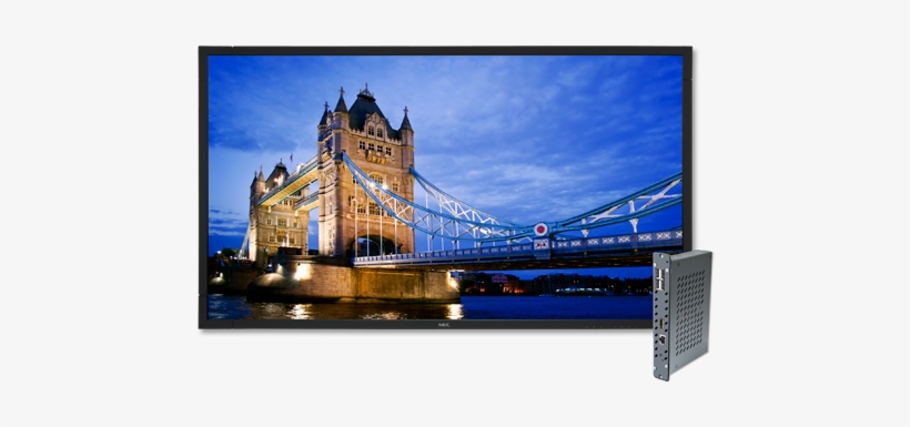 Nec Digital Signage Solution W/ X461s & Ops Computer - Nec X Series ...