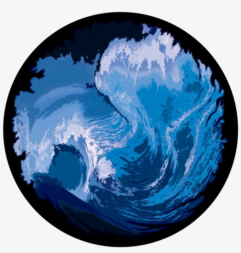 Apollo Design Cs-3484 Surfer Wave Colourscenic Glass - Surfing PNG ...