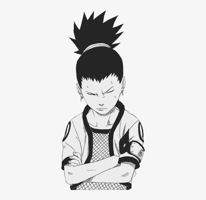 Credit Of The Mangacap Is Unknown - Shikamaru Nara PNG Image ...