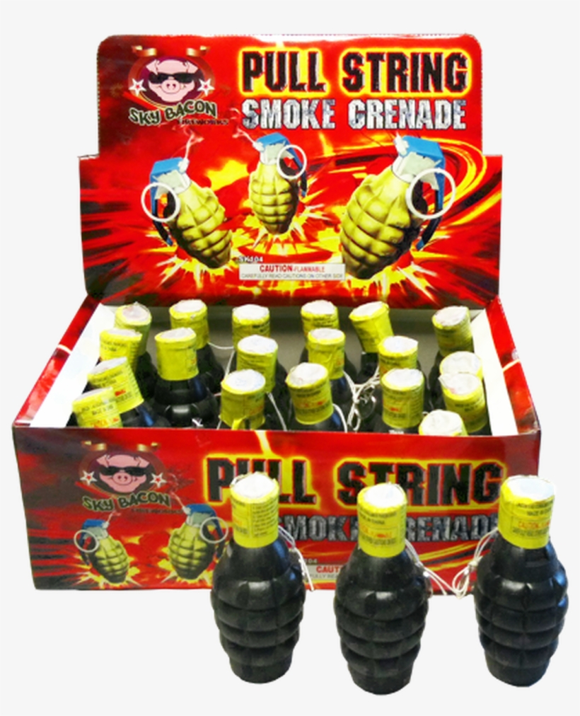 Pull String Smoke Grenade PNG Image | Transparent PNG Free Download on ...