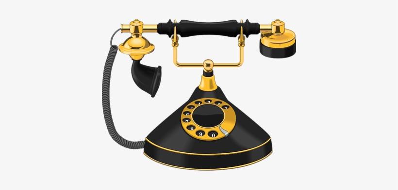 Call Us First - Old Phone Clipart Png PNG Image | Transparent PNG Free ...