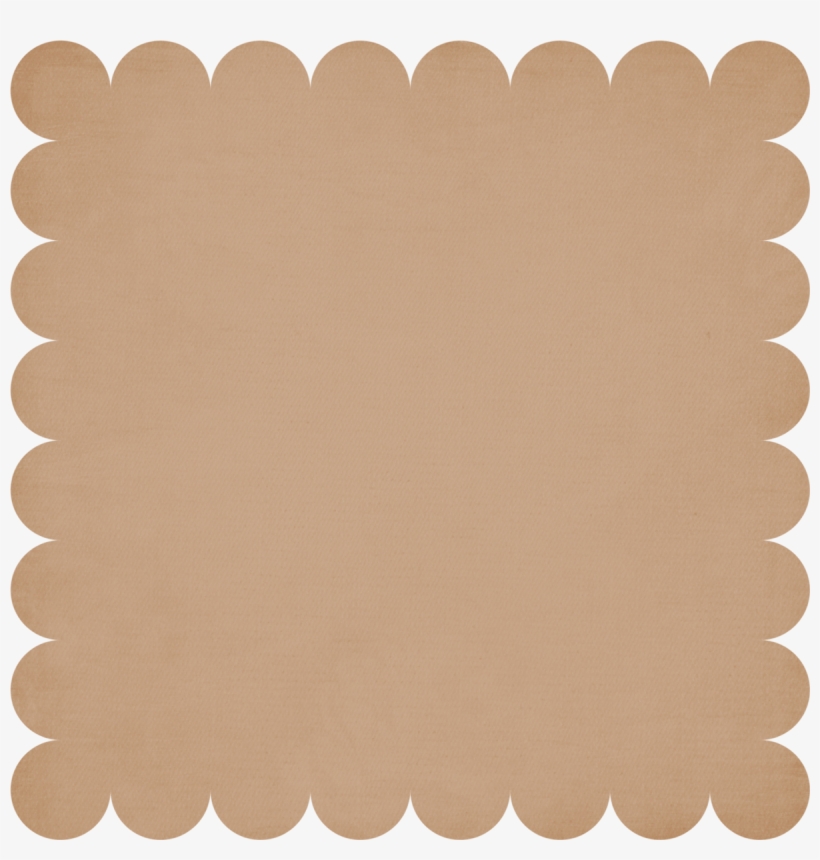 Scalloped Edge Square Silhouette PNG Image | Transparent PNG Free ...