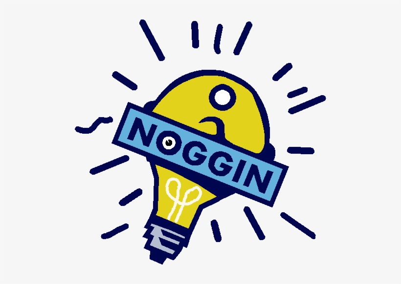 Download Noggin Lightbulb Pose - Noggin Lightbulb Logo | Transparent ...