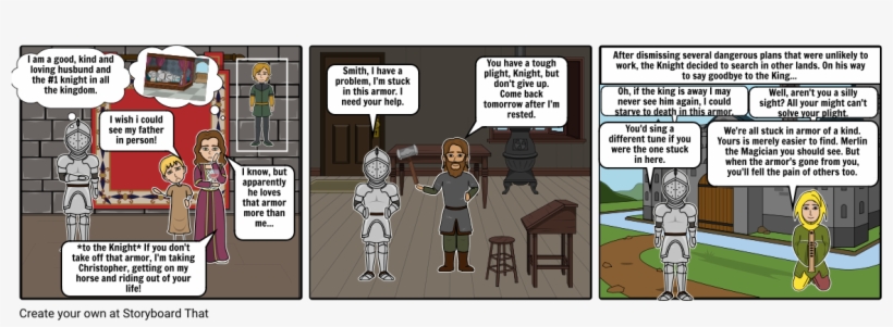 Download The Knight In Rusty Armor Chapter - Cartoon | Transparent PNG ...