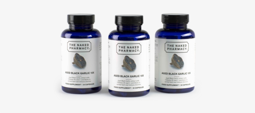 Aged Black Garlic 3 Pack - Naked Pharmacy Aged Black Garlic 10x 30 ...