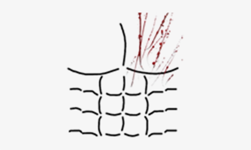 Download Abs With Bloody Scar - Scar T Shirt Roblox | Transparent PNG ...