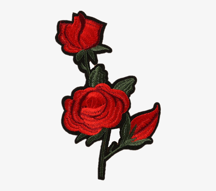 Arisingdeals 15 Pieces Iron On Rose Patch Embroidered PNG Image ...