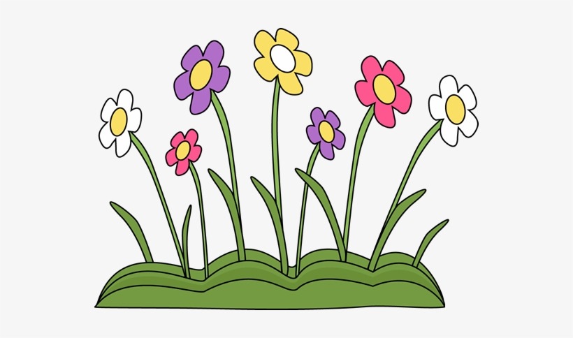 Spring Flower Patch - Flower Patch Clipart PNG Image | Transparent PNG ...