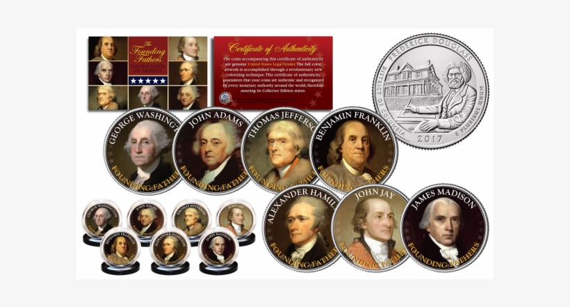 The Founding Fathers Of The United States 2017 Frederick - Merrick Mint ...