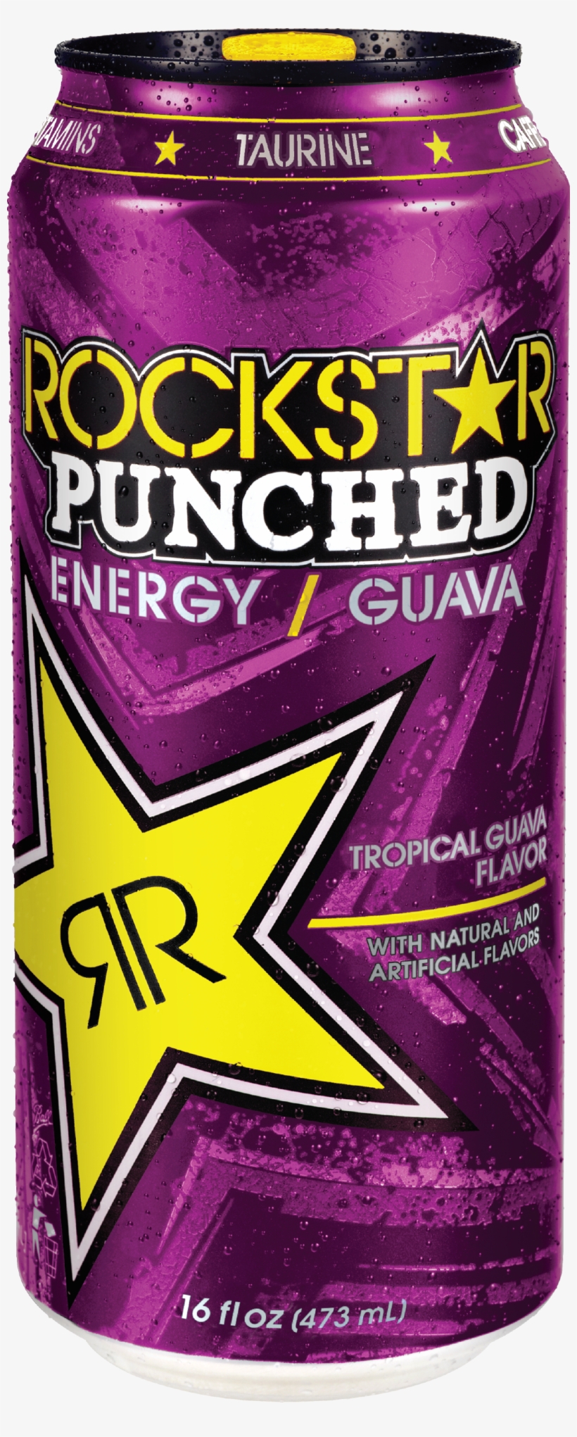 Rockstar Punched Guava - Rockstar Energy Punched Guava PNG Image ...