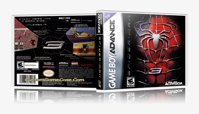 Gameboy Advance Gba - Spider-man 3 Signature Series Guide PNG Image ...
