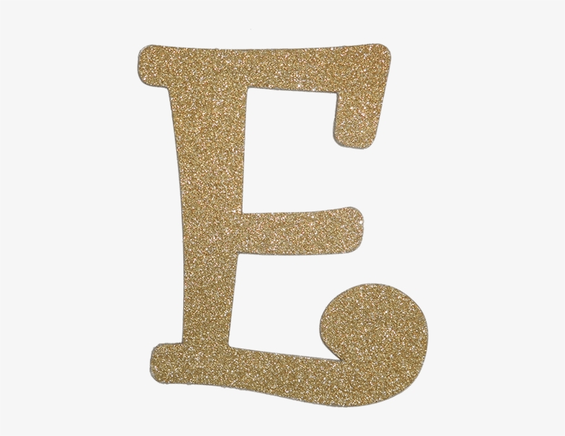Download Gold Glitter Letter E | Transparent PNG Download | SeekPNG