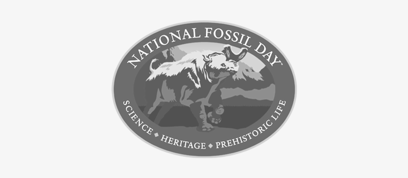 Logo For National Fossil Day With Subtext Of Science, - Label PNG Image ...