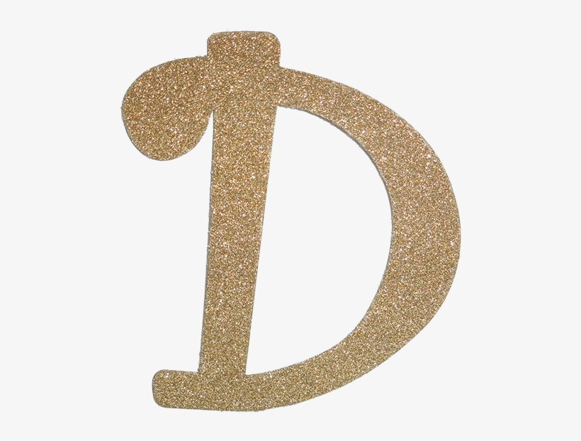 Download Glitter Gold Letter D | Transparent PNG Download | SeekPNG