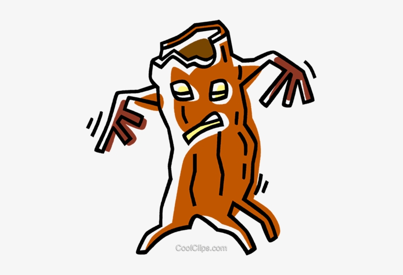 Evil Tree Royalty Free Vector Clip Art Illustration - Tree PNG Image ...