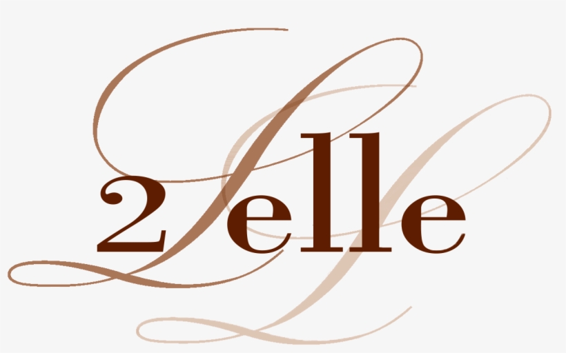 Logo Of 2 Elle - Calligraphy PNG Image | Transparent PNG Free Download ...