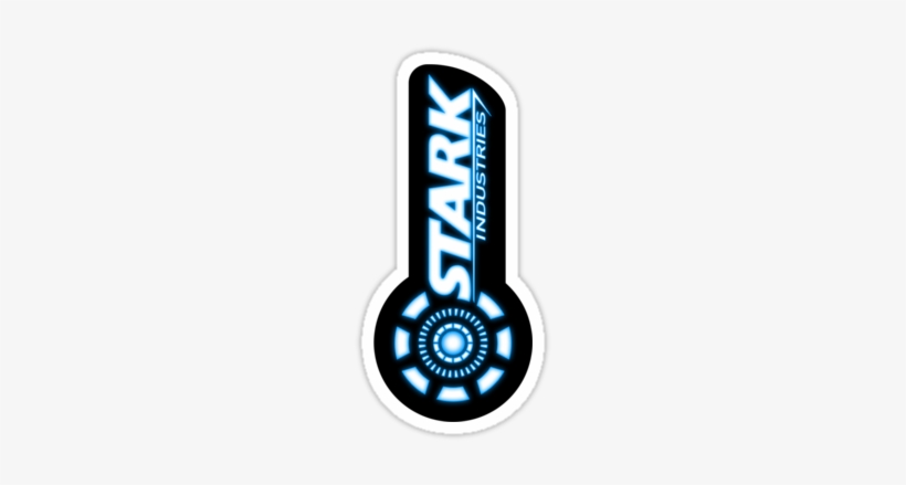 Sticker" Stickers By R-evolution Gfx - Stark Industries PNG Image ...