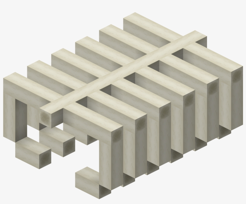 These Structures Will Resemble Fossil Remains - Fossile Minecraft PNG ...