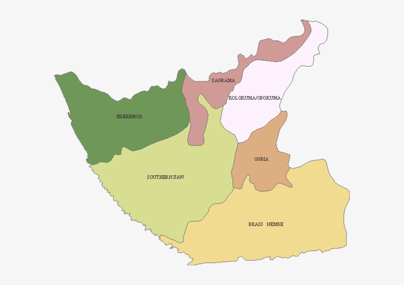 Map Of Bayelsa State Nigeria PNG Image | Transparent PNG Free Download ...