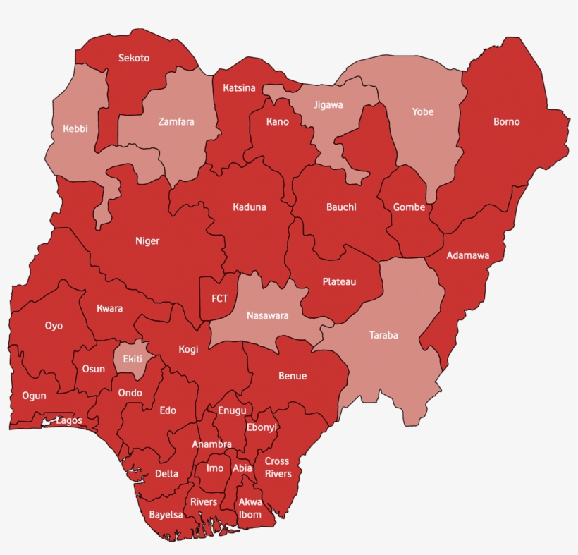 Our Coverage - Map Of Nigeria PNG Image | Transparent PNG Free Download ...