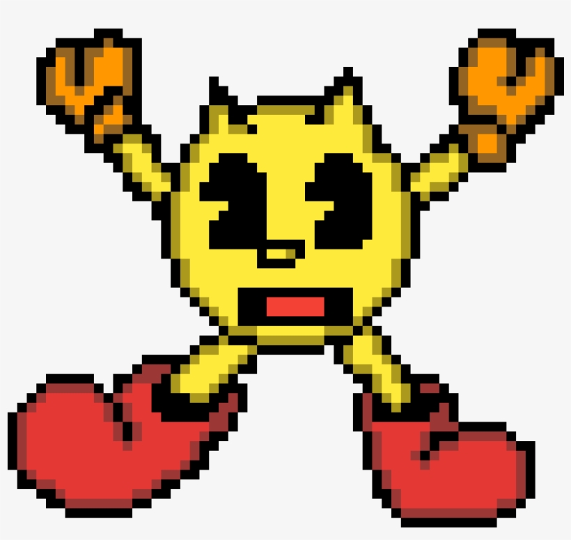 Download Pacman Death Sprite - Pac-man | Transparent PNG Download | SeekPNG