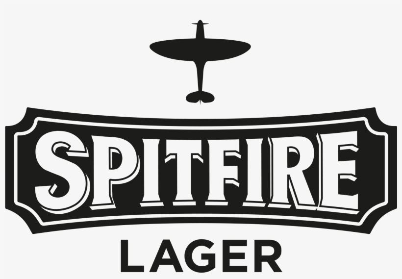Colour Logo Black Logo White Logo - Spitfire Lager Logo PNG Image ...